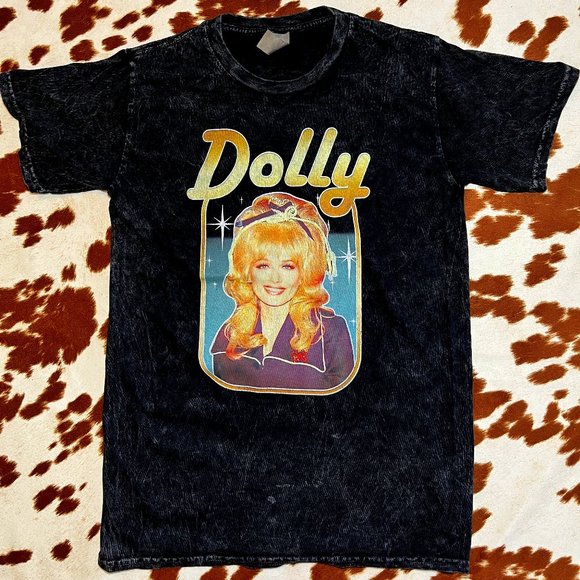 Tops | Vintage Wash Dolly Parton Tee | Poshmark